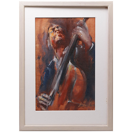 MONICA STRANDBERG, OIL ON PANEL. Art - Paintings - Auctionet