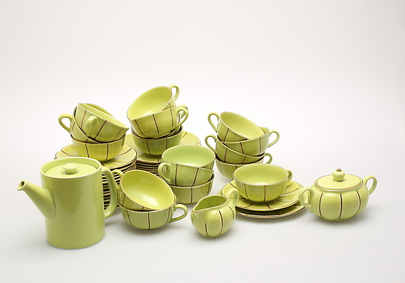 TEA SET PARTS, Stig Lindberg, Gustavsberg, 30 parts. Ceramics ...