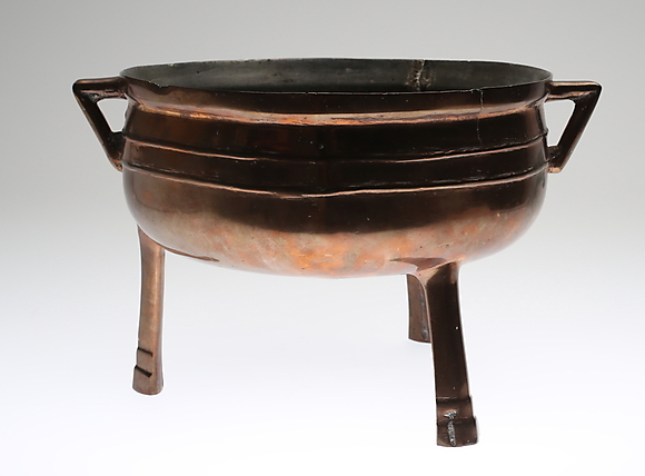 ORE POT, brass, 18th/19th century. Silver & Metals - Pewter, Brass ...