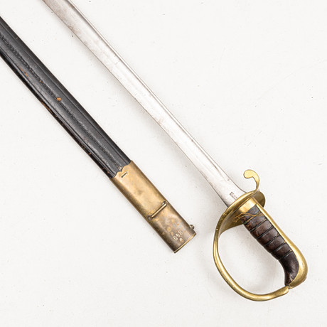 HUGGARE, m/1876 for petty corporal. Navy, Sweden. Weapons & Militaria ...