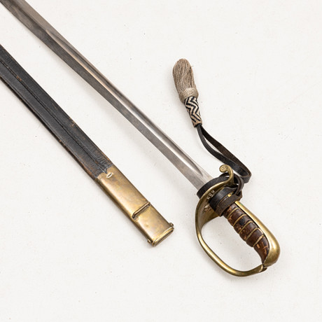 HUGGARE, m/1876 for petty corporal. Navy, Sweden. Weapons & Militaria ...
