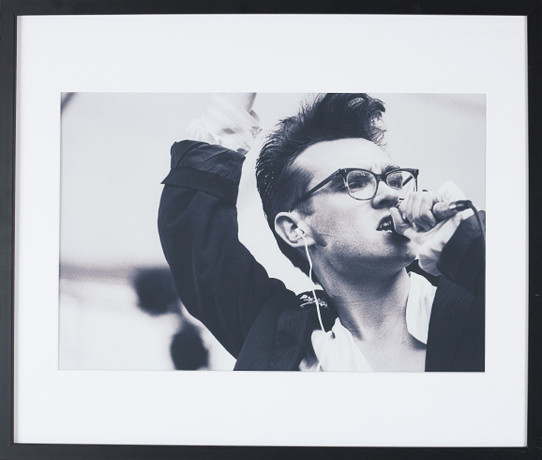 PAUL RIDER. fotografi, föreställande Morrissey 1984, upplaga om 495 ...