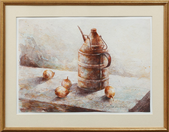 LARS EJE LARSSON. Still life, lithograph in colour, signed and numbered ...