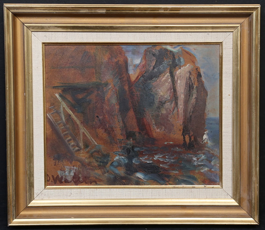 DAVID WALLIN. oil on panel, signed. Art - Paintings - Auctionet