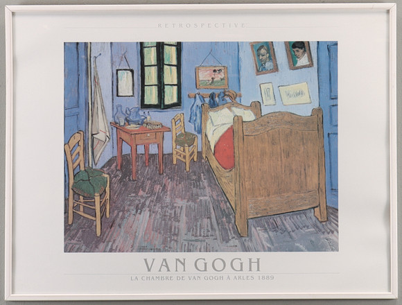EXHIBITION POSTER, “RETROSPECTIVE - VAN GOGH - LA CHAMBRE DE VAN GOGH A ...