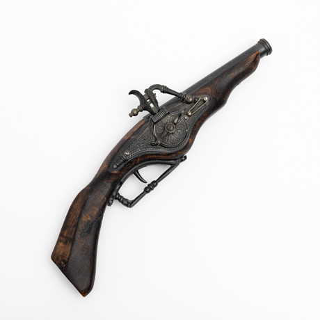 A replica wheel lock gun, 20th century. Weapons & Militaria - Guns ...