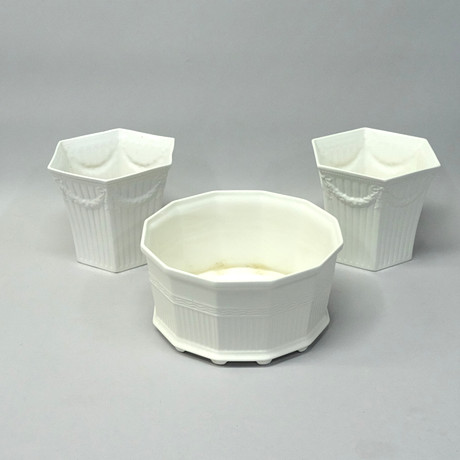 OUTER LINING, THREE PIECES, GUSTAVSBERG. Ceramics & Porcelain ...