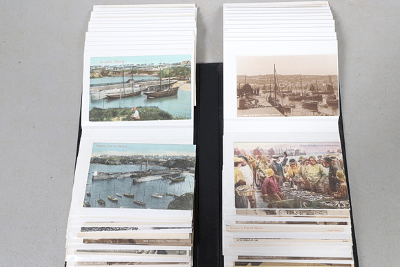AN ALBUM OF EARLY 20TH CENTURY AND LATER POSTCARDS, CORNWALL ...