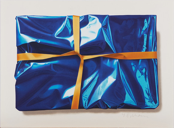 YRJÖ EDELMANN. “Royal parcel”, lithograph in colours, signed Y ...