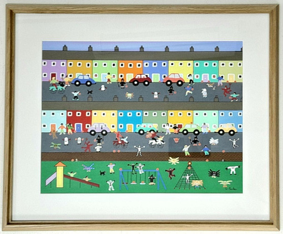 'TRICK AND TREAT' - AN ORIGINAL PAINTING BY RENOWNED BRITISH ARTIST ...