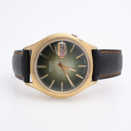 WRISTWATCH, SEIKO, AUTOMATIC CLOCKWORK, GOLD ON STEEL, MODEL NUMBER ...