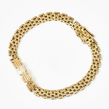 BRACELET, 18k gold, Gustaf Dahlgren & Co, Malmö 1943. Jewellery & Gemstones - Bracelets - Auctionet