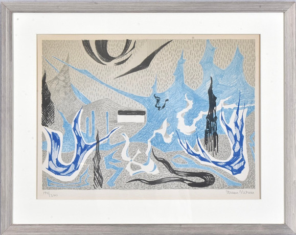 STELLAN MÖRNER. Color lithography. Art - Engravings & Prints - Auctionet