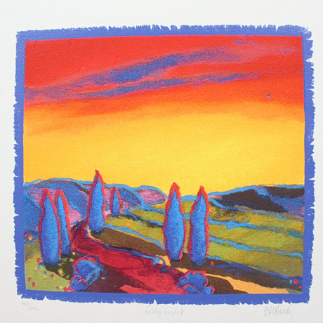 BARBARA BRODY (1941). BARBARA BRODY. 'Tidigt ljus', screentryck, Ed ...