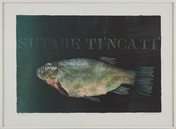 PHILIP VON SCHANTZ. "Sutare Ti´nca TT", färglitografi. Konst - Grafik ...