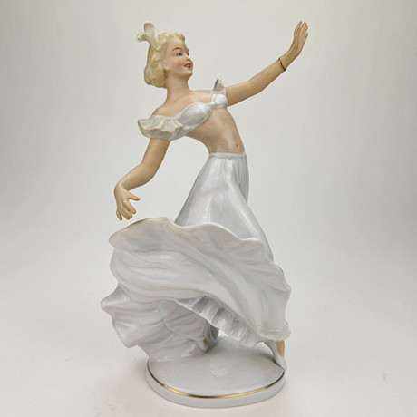 A porcelain figurine by Kurt Steiner, Schaubach Kunst, Germany ...
