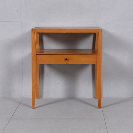 A bedside table, birch, 1940s/50s. Furniture - Tables - Auctionet