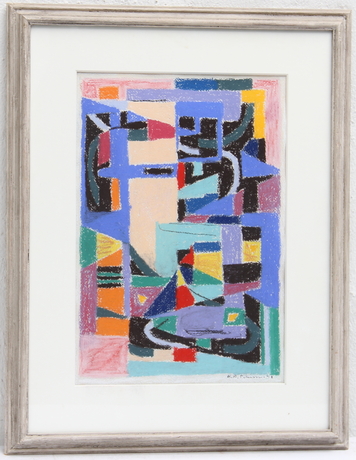 KARL-AXEL PEHRSON. Pastel. "Study l", signed. Art - Paintings - Auctionet