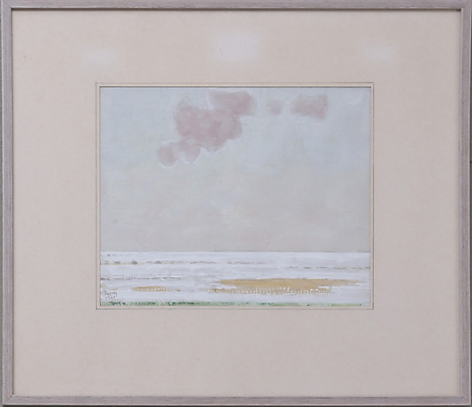 ARTHUR PERCY. Landscape, mixed media, signed and dated 1965. Art ...