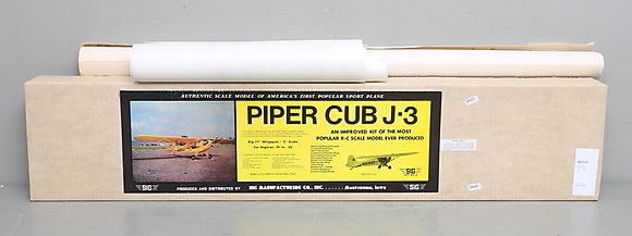 KIT, aircraft, Piper CUB-J3, SIG, USA. Toys - Auctionet