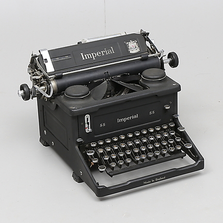 SKRIVMASKIN, Imperial Typewriter Co Ltd. England. Samlarföremål ...