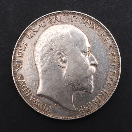 AN EDWARD VII CROWN, 1902. Coins, Medals & Stamps - Coins & Banknotes ...