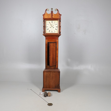 A MID-19TH CENTURY WEST COUNTRY OAK LONGCASE CLOCK. Clocks & Watches ...