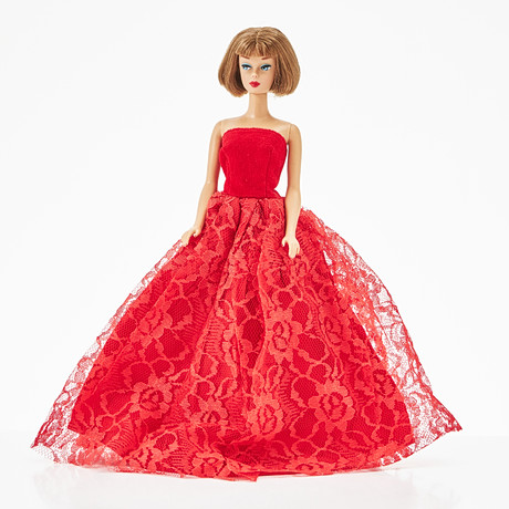 BARBIE, AG, BL Ash Blonde Short Pageboy Hair Do, Reproduction, Mattel ...