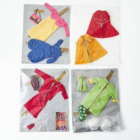 OUTFITS FOR BARBIE, (4), “Barbie Goes Braniff”, Montgomery Ward ...