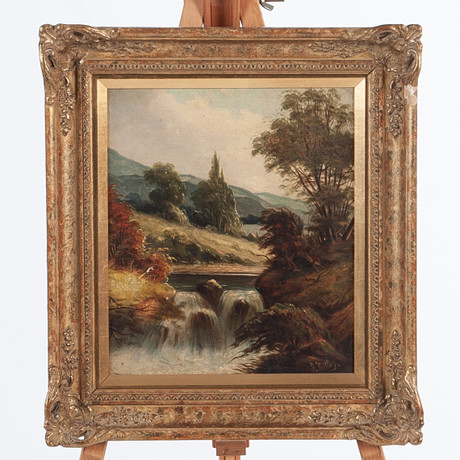 JACOB BUTTER (1864-1931) TYSKLAND. Olja på duk, 1800-tal ...