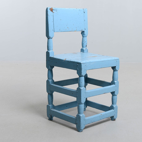A chair, Allmoge, Baroque style, 1700/19th century. Furniture ...
