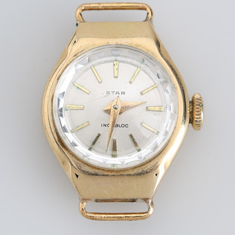 STAR Wristwatch 14K gold, manual winding, 1960s. Clocks & Watches ...