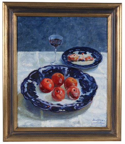 BROR HILLGREN. Still life, oil on panel, signed. Art - Paintings ...