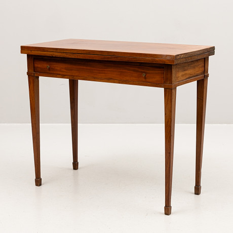 SPELBORD MED LÅDA, 1800-tal. Möbler - Bord - Auctionet
