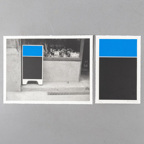 JACOB DAHLGREN (FÖDD 1970). “General and Specific Works”, diptych, 2 ...