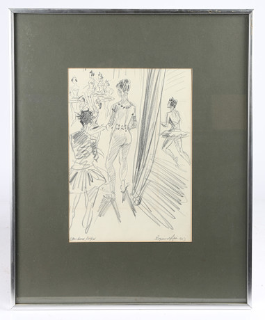 RAYMOND PIPER (1923-2007). Art - Drawings - Auctionet