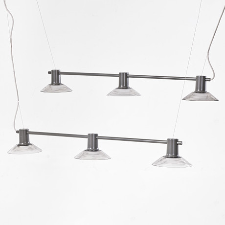 JENS FAGER. Taklampor, 2 st., "Compose Rail Circle", Zero. Belysning ...