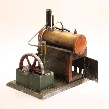 STEAM ENGINE, metal. Miscellaneous - Technica & Nautica - Auctionet