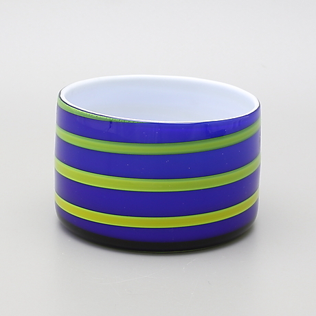 BOWL, glass, PO Ström, Alsterfors glassworks. Glass - Other - Auctionet