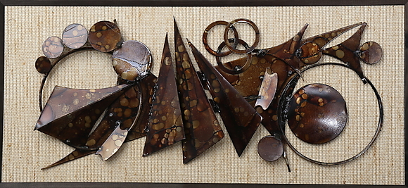 ALLAN FRANK. metal, Åhus, signed back dated 1980. Art - Other - Auctionet