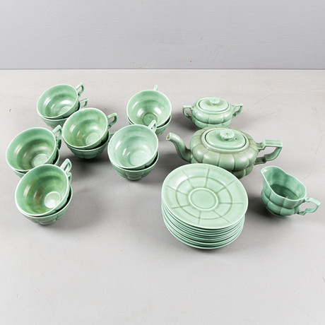 ARTHUR PERCY. Tea set, 25 pieces “Grand”, Gefle. Ceramics & Porcelain ...