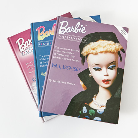 BOOKS ABOUT BARBIE, (3 vol.), Barbie Fashion, The complete history of ...