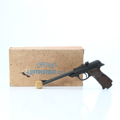A 20th-century German Walther Model 53 air pistol with accessories ...