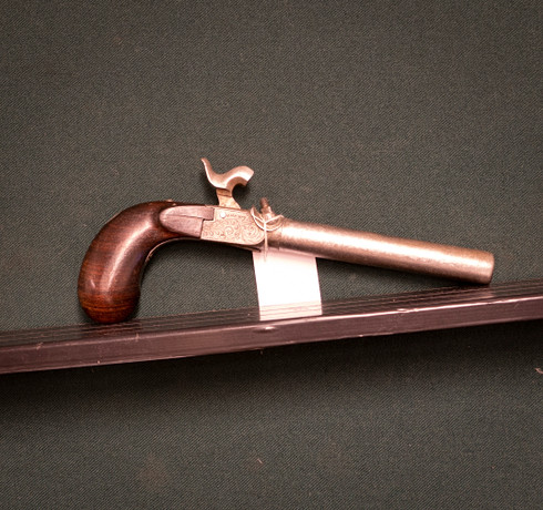 Small Belgian Single-Barreled Percussion Lock Gun 19th Century. Weapons ...