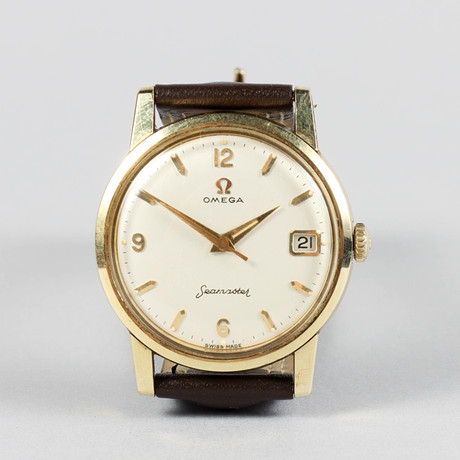 OMEGA Seamaster, guld på stål, manuell, 1960-tal. Klockor & Ur ...