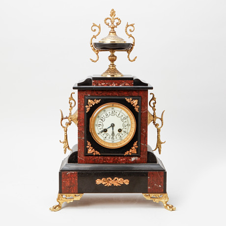 A French Empire style table clock, late 19th century. Clocks & Watches ...