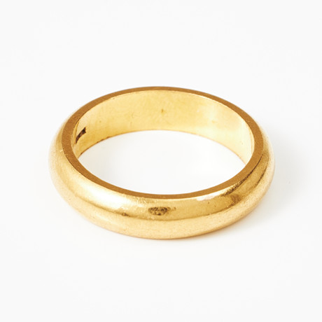 WEDDING RING, 23k gold, smooth model. Jewellery & Gemstones - Rings ...