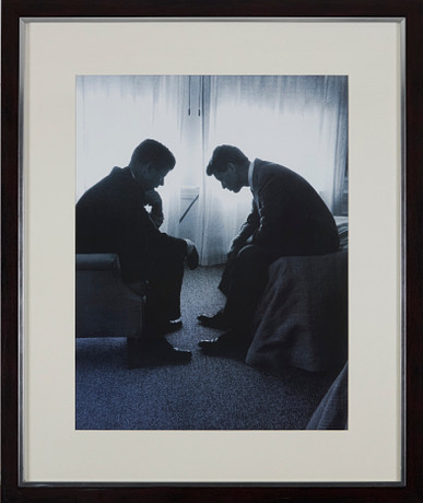 AFTER HANK WALKER. Photograph, John F. Kennedy and Robert F. Kennedy at ...