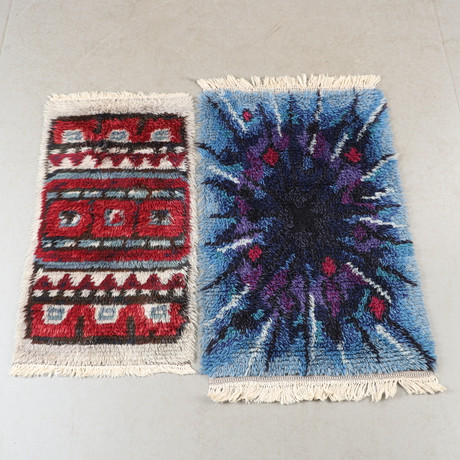 A pair of mid 20th century rya rugs. Carpets & Textiles - Carpets ...