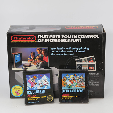 2 SUPER NINTENDO GAMES AND 2 CONTROLLERS, SUPER MARIO BROS AND ICE ...